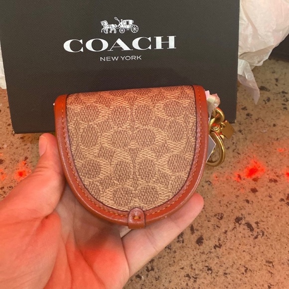 Coach | Bags | Coach Mini Saddle Bag Charm | Poshmark
